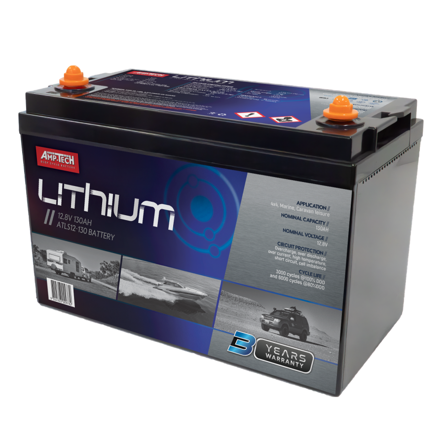 SuperCharge Amptech Lithium ATLS12-130 — Port Kennedy Auto Parts ...