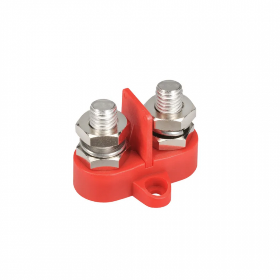 Narva Positive Dual Stud Distribution Post - M8 - Red 57008BL — Port ...