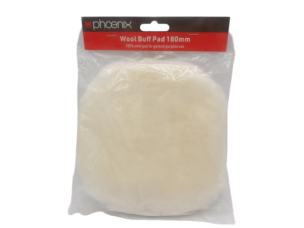 Phoenix Wool Buff Pad 180mm PWBP180 — Port Kennedy Auto Parts & Batteries