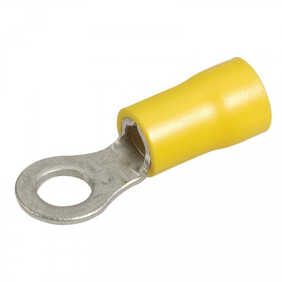 Narva Crimp Terminal Ring Yellow Insulated 5mm - 14 Pce 56086BL — Port ...